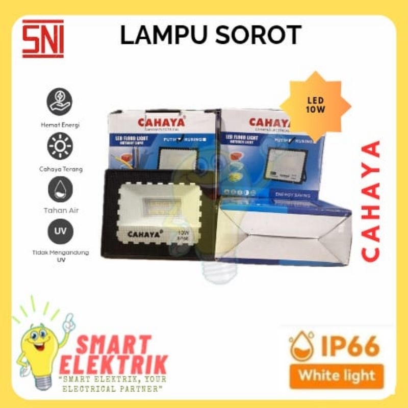 Jual Lampu LED sorot cahaya 10w cahaya LED floodlight 10w | Shopee ...