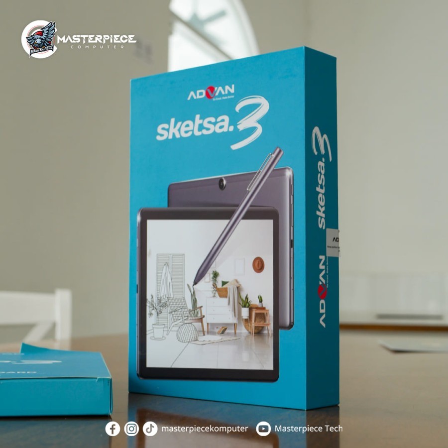 Jual ADVAN TAB SKETSA 3 10.1” HD IPS 128GB+RAM 6GB Tiger T606 Android ...