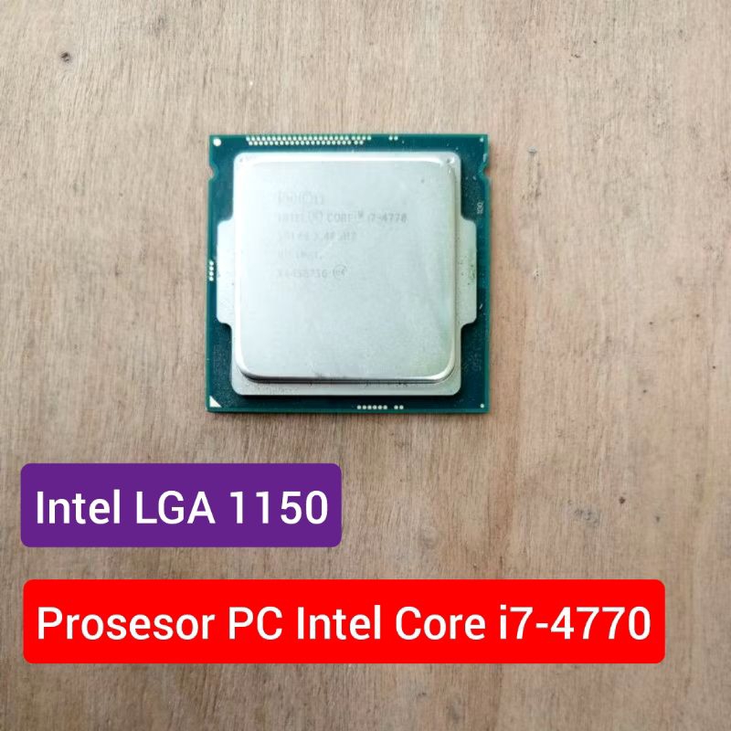 Jual Prosesor Intel Core i7-4770 Intel LGA 1150 try oke | Shopee Indonesia