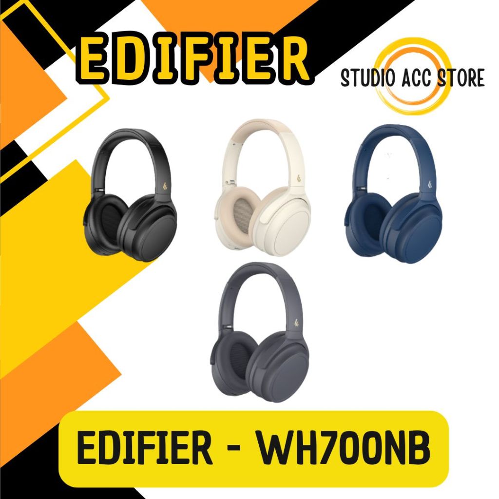 Jual EDIFIER WH700NB Wireless Stereo ANC Over-Ear Headphone | Shopee ...