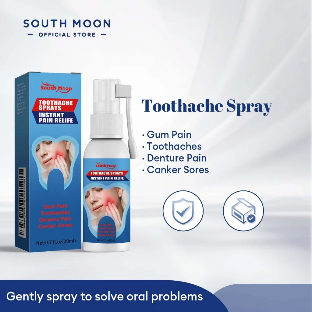 Jual South Moon【Set Kombinasi】Obat sakit gigi semprot 20ml Toothache ...
