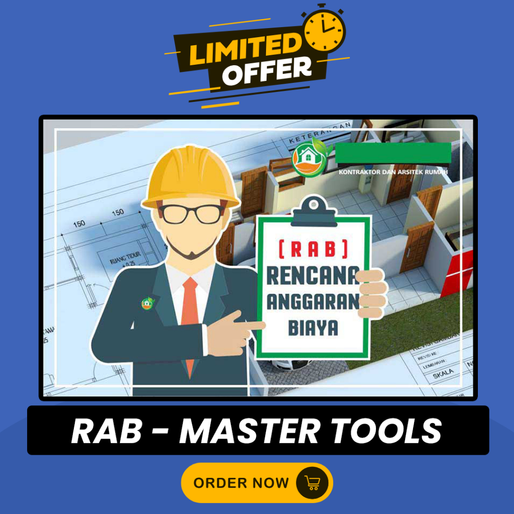 Jual Excel Format Perhitungan RAB Otomatis Menggunakan AHSP Terbaru ...