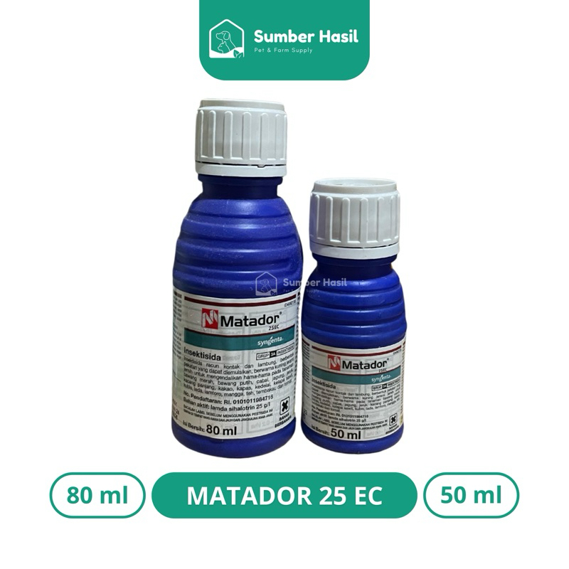 Jual MATADOR 80ML SYNGENTA MATADOR 50ML INSEKTISIDA OBAT SERANGGA DAN ...