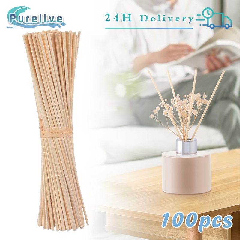 Jual 100Pcs Rotan Diffuser Reed Sticks Batang Reed Diffuser Rattan ...
