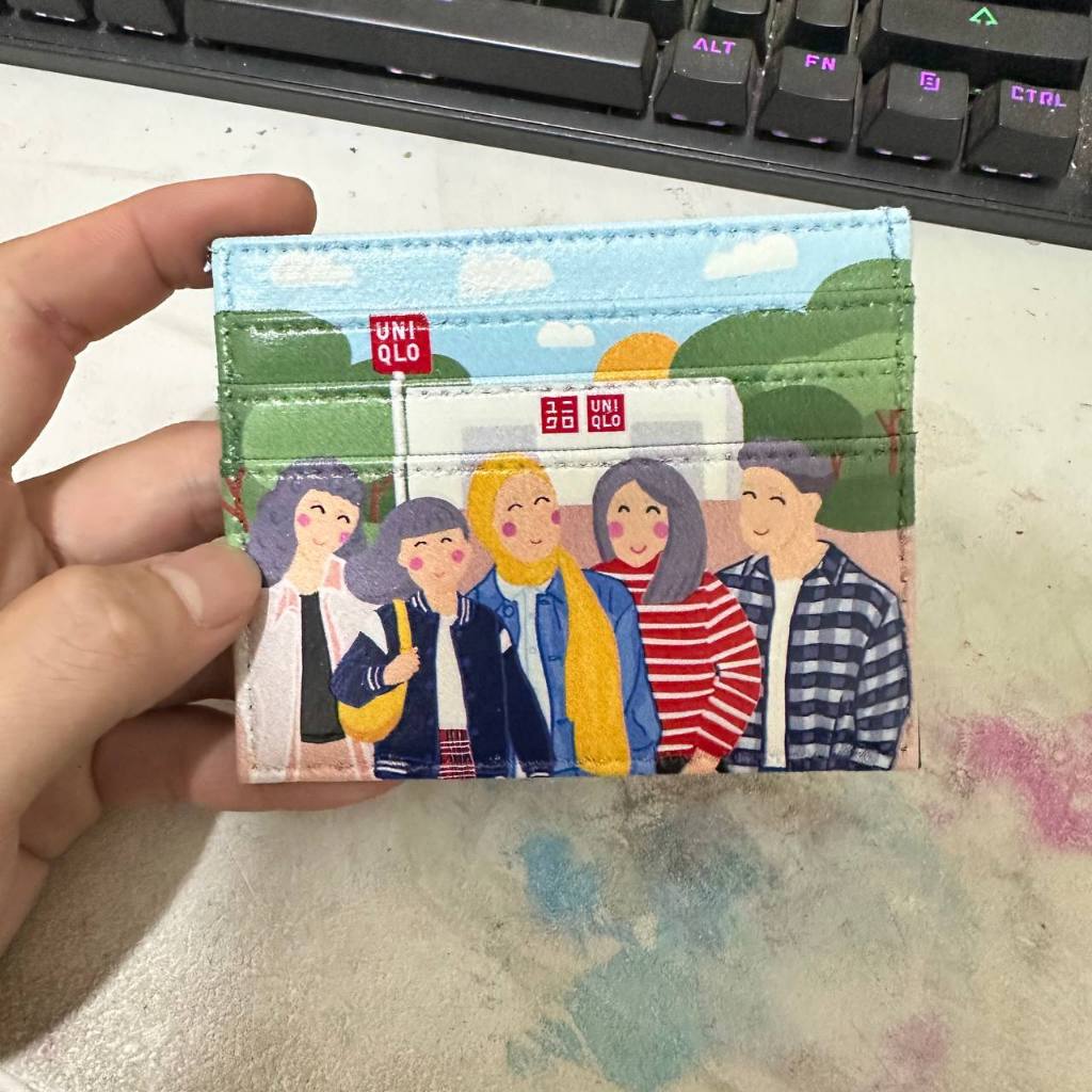 Jual Dompet Kartu Lexa Custom / Card Holder Kulit Custom / ID Card ...