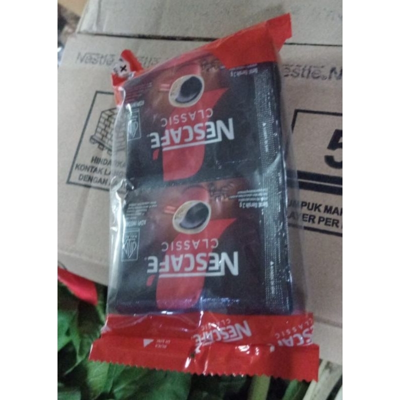 Jual nescafe classic saset 2gram x 10 saset / pack | Shopee Indonesia