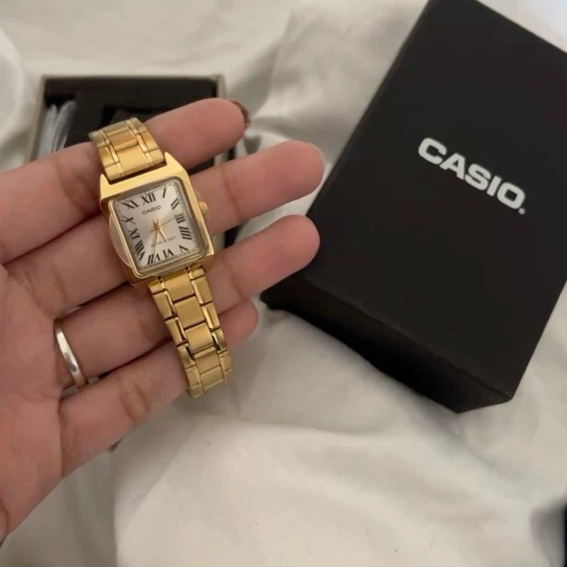 Jual Casio Tank Gold (preloved) | Shopee Indonesia