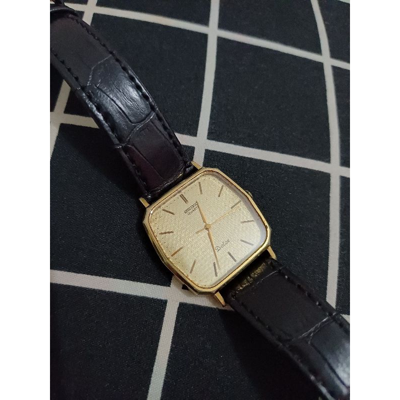Jual Jam tangan Seiko tank Dolce Vintage Quartz | Shopee Indonesia