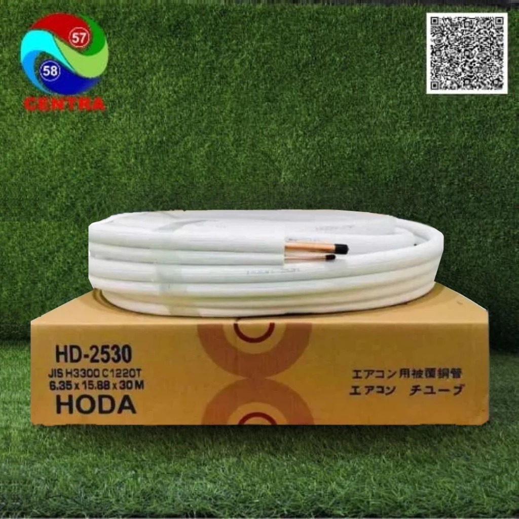 Jual Pipa Refrigerant AC Hoda 1/4 + 5/8 Per Meter HD-2530 | Shopee ...