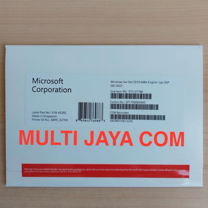 Jual Windows Server 2019 Std ORI FREE LOGO | Shopee Indonesia