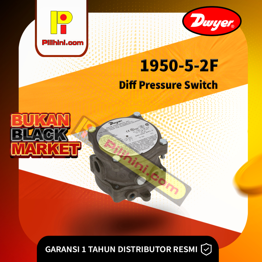 Jual Dwyer Explosion-proof Differential Pressure Switch 1950-5-2F | Shopee Indonesia