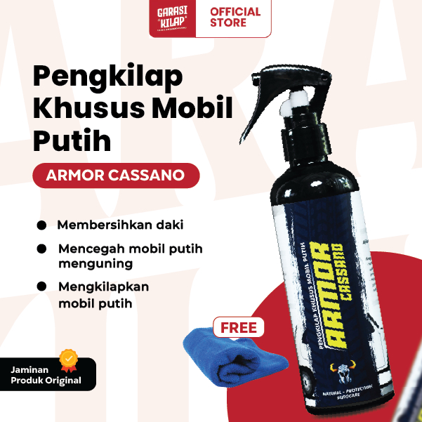 Jual ARMOR CASSANO BY MOORMILES | PENGKILAP MOBIL PUTIH I PERAWATAN ...