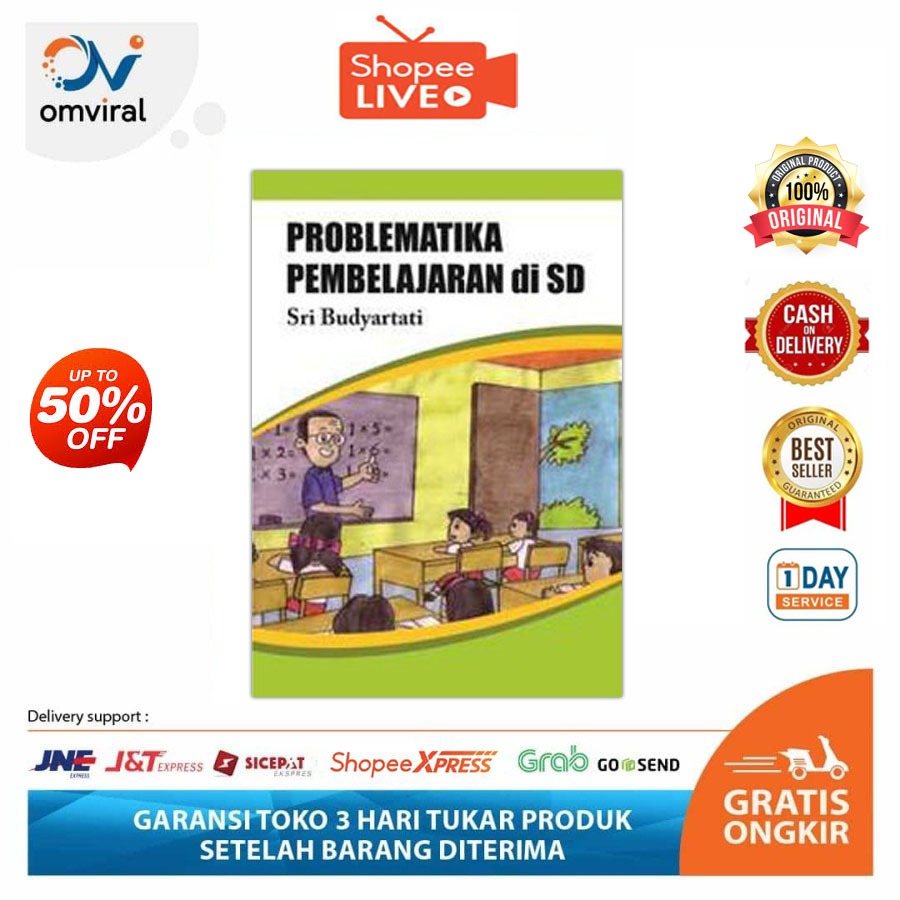 Jual Buku Problematika Pembelajaran Di Sekolah Dasar Sri Budyartati ...