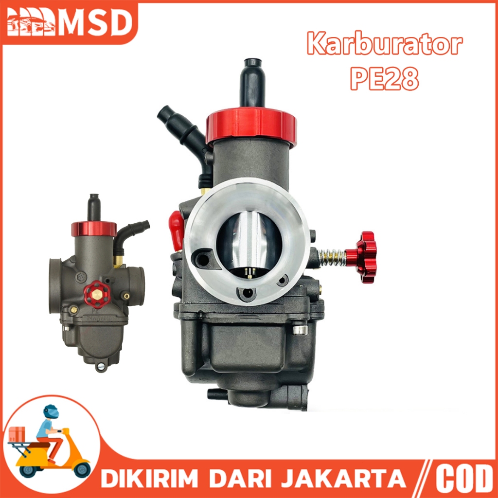 Jual KARBURATOR NSR BLACK MAMBA PE 28 RED GOLD DOVE CNC PISTON SKEP KUNINGAN KARBU PE28 BEAT ...