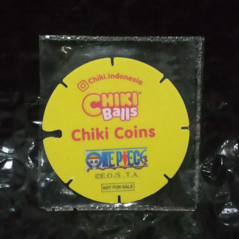 Jual tazos / tajos Chiki balls x one piece - chooper op-01 | Shopee ...