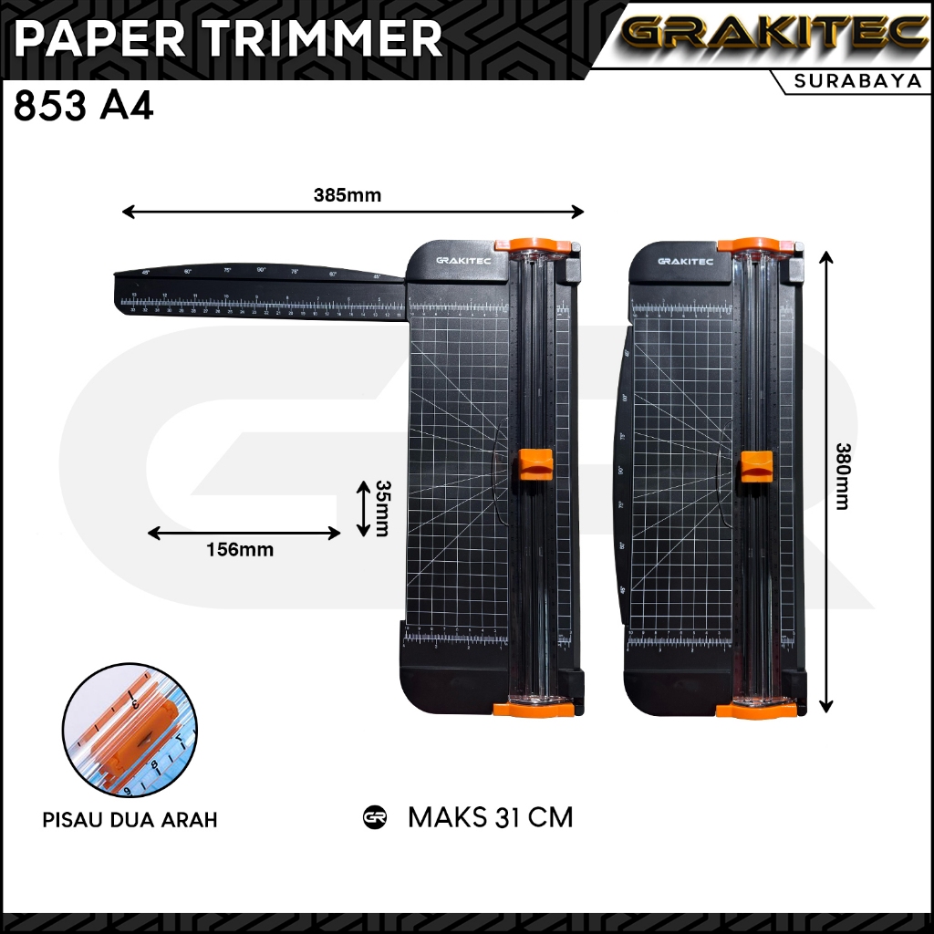 Jual Alat Pemotong Kertas A4 / A3 Vertikal / Paper Cutter / Paper ...