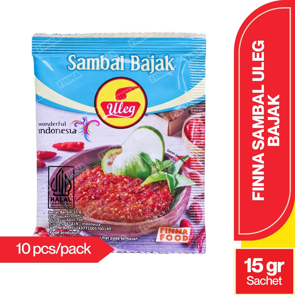 Jual Finna Sambal Uleg Bajak (Pack) | Shopee Indonesia