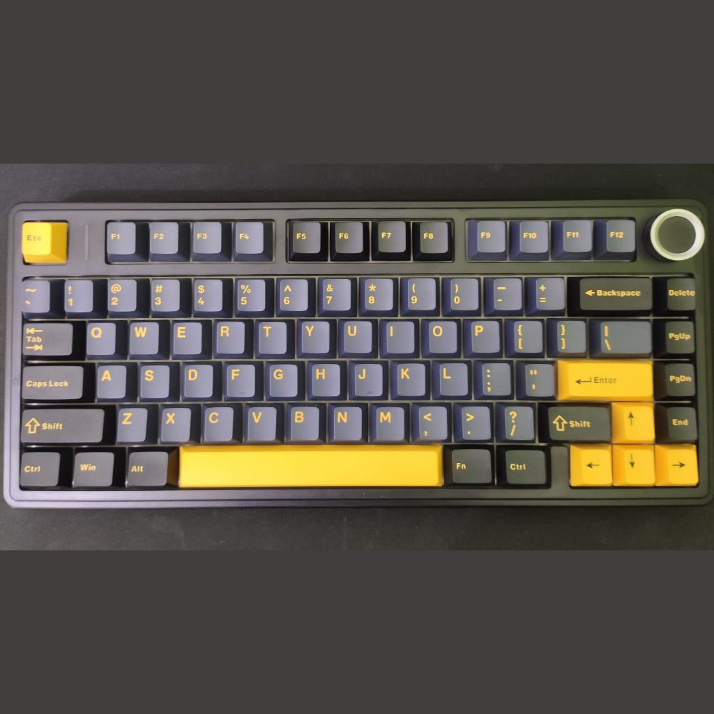 Jual Aula F75 Thunder Black - Grey Wood Switch | Shopee Indonesia