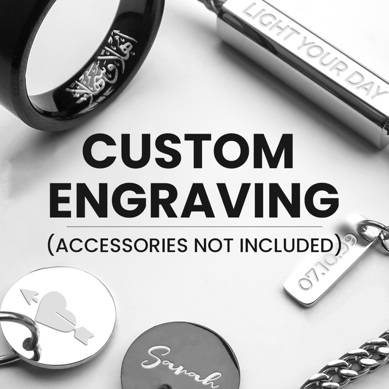 Jual LUCAN - CUSTOM NAMA TANGGAL SYMBOL CUSTOM FIBER LASER / JASA ...
