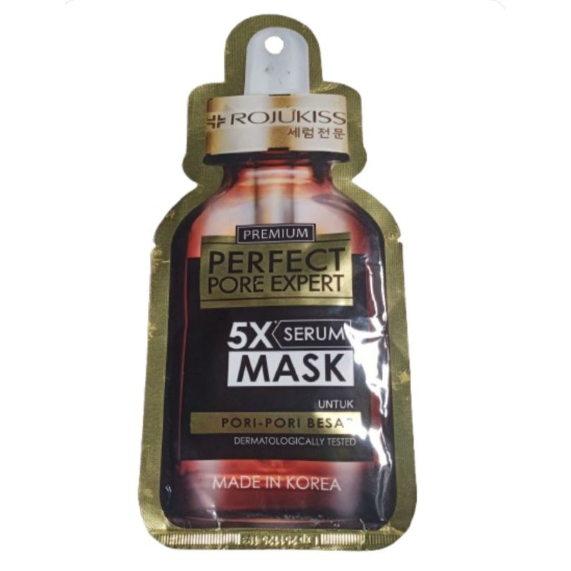 Jual Rojukiss Premium Perfect Pore Expert 5X Serum Mask 25ml | Shopee ...