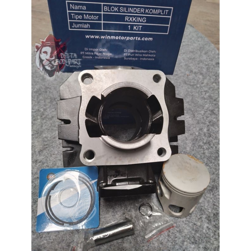 Jual CYLINDER BLOCK+PISTON SET RXK OLD/RXK NEW (WIN) | Shopee Indonesia