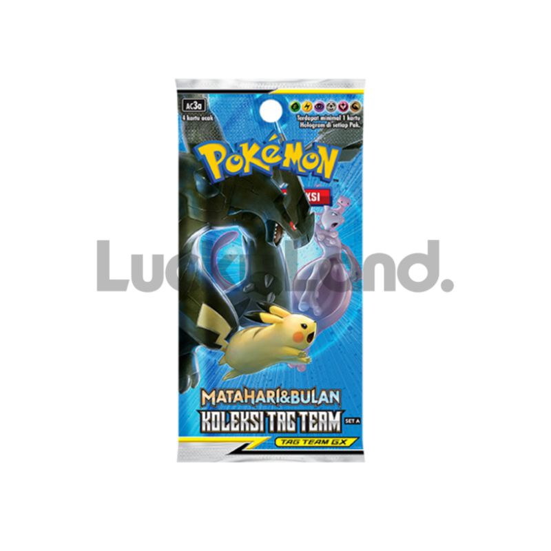 Jual Kartu Pokemon Koleksi Tag Team Set A Booster pack Indonesia | Shopee Indonesia