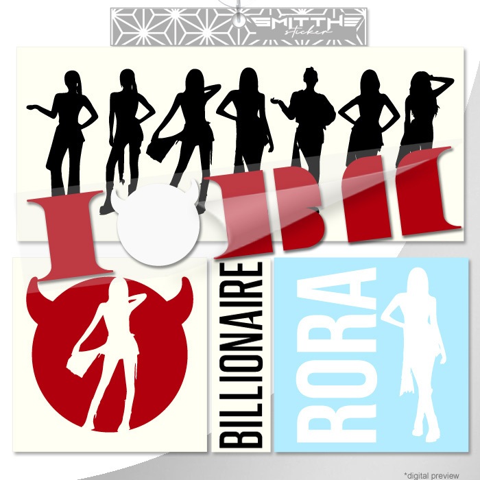 Jual Stiker BABYMONSTER MONSTIEZ Logo baemon Cutting Sticker Decal ...