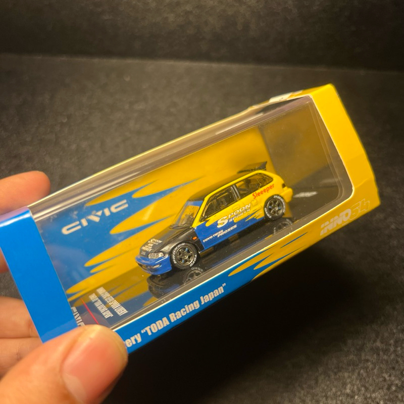 Jual INNO 64 Honda Civic EF Spoon Livery "TODA RACING JAPAN" (Unseal ...
