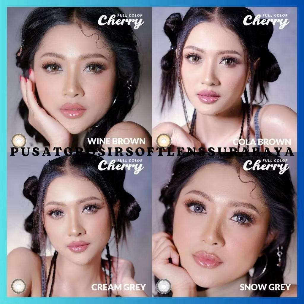 Jual SOFTLENS CHERRY 14,5 MM NORMAL & MINUS ///// SOFLEN / SOPLEN ...