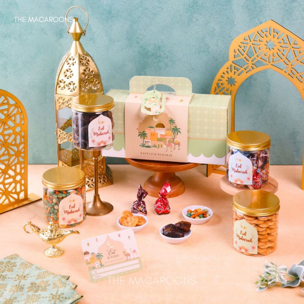 Jual Hampers Lebaran Idul Fitri isi 3 Jar Kue Kering - Parcel Souvenir ...