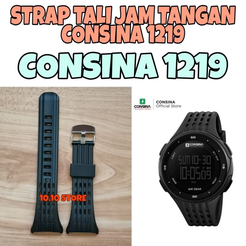 Jual Strap Tali Jam Tangan CONSINA 1219 PAS dan LANGSUNG PAKAI | Shopee ...