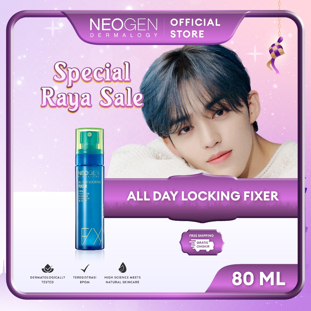 Jual NEOGEN DERMALOGY All Day Locking Fixer - Setting Spray | Shopee Indonesia