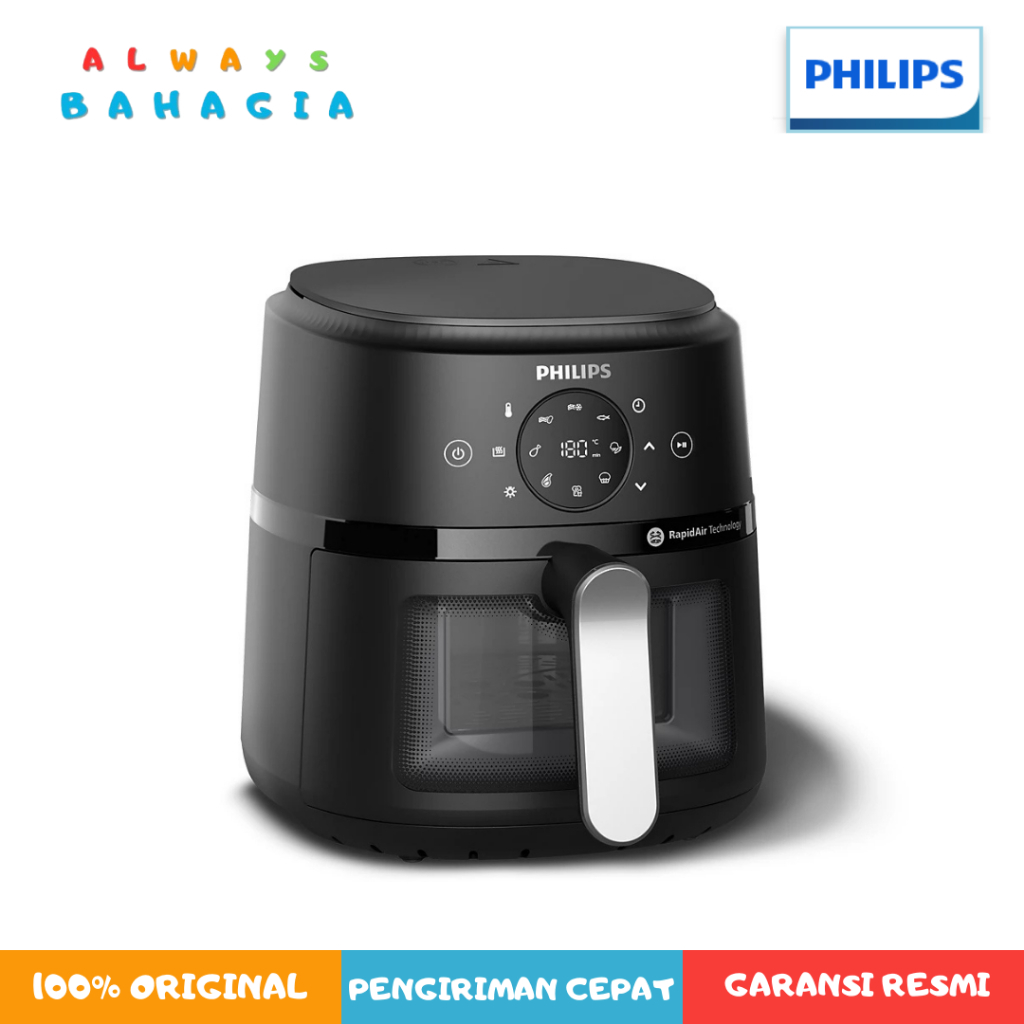 Jual PHILIPS NA221/00 Air Fryer Digital Kapasitas 4,2 Liter | Shopee Indonesia