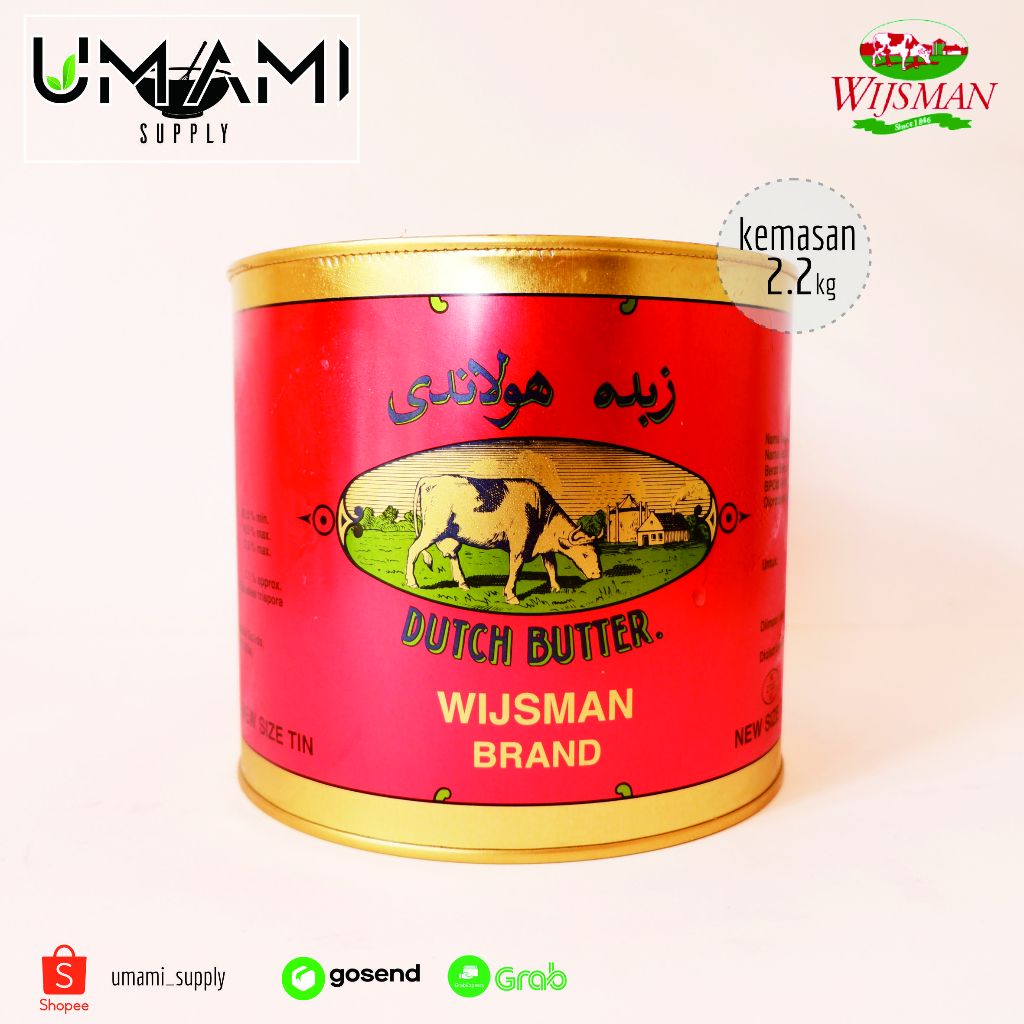 Jual Wijsman / Wisman / Wysman - Dutch Butter - REPACK 100gr | Shopee ...