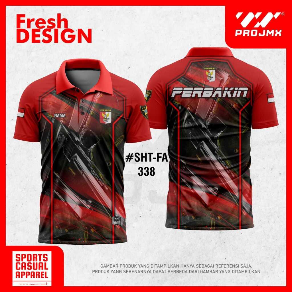 Jual PROJMX - KAOS JERSEY SHOOTING | BEBAS CUSTOM | Shopee Indonesia