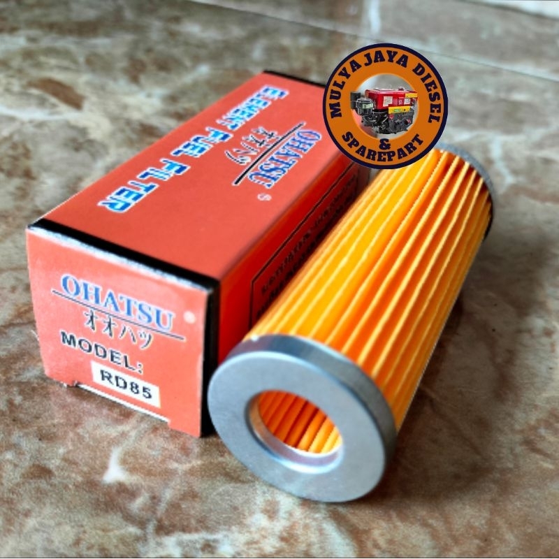 Jual element fuel filter isi filter solar RD55 RD65 Rd75 RD85 RD95 ...