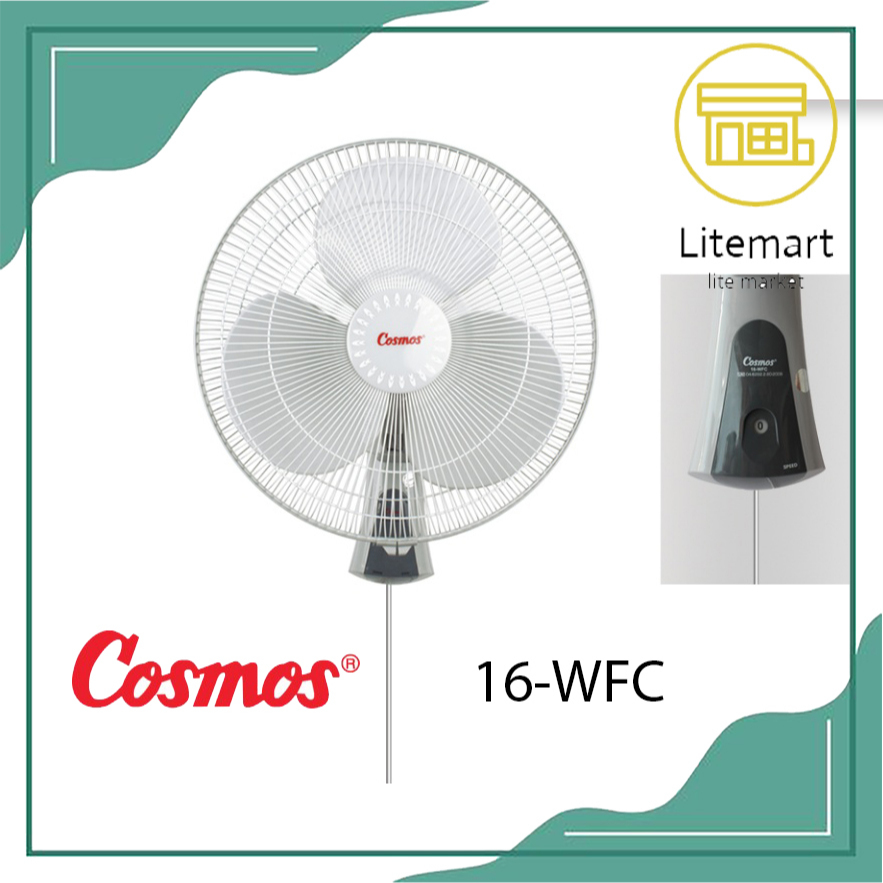 Jual COSMOS WALL FAN 16" 16-WFC | Shopee Indonesia