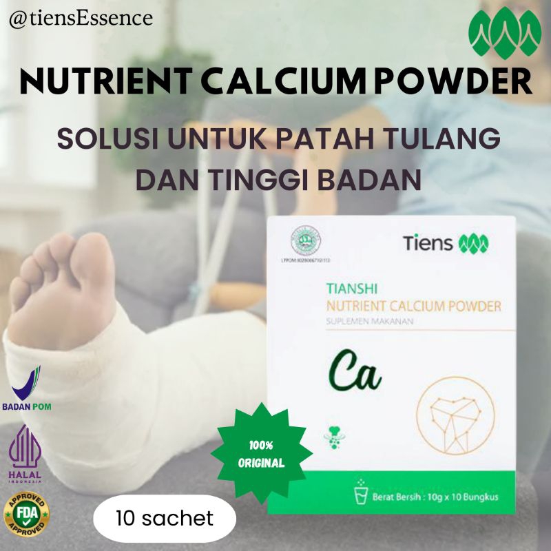 Jual Susu Untuk Patah Tulang Dewasa Tianshi Nutrient Calsium Powder ...