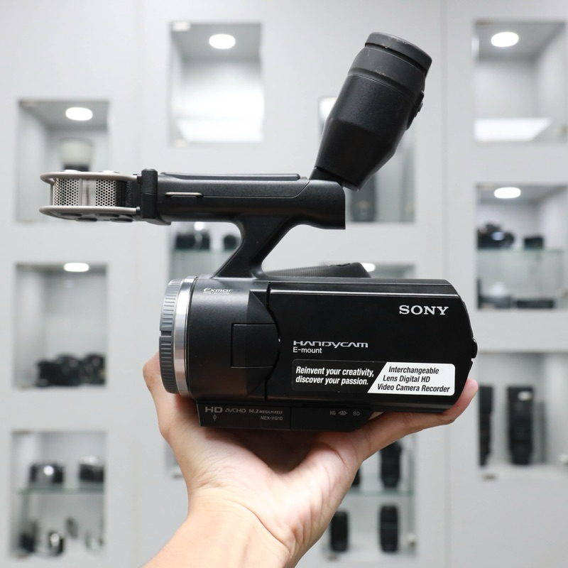 Jual Handycam Sony NEX-VG10 Camcorder Mulus | Shopee Indonesia