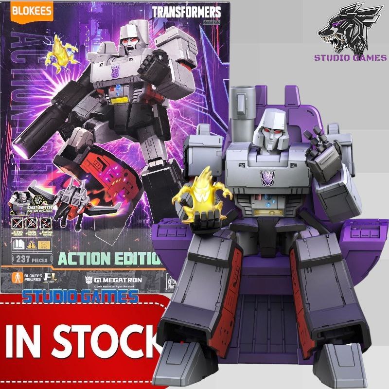 Jual BLOKEES 71167 Transformers G1 Megatron Action Edition Model Kit ...