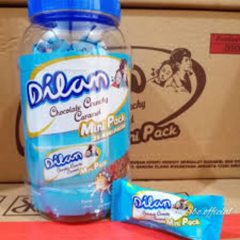 Jual wafer Dilan Mini Pack Toples isi 25 pcs | Shopee Indonesia