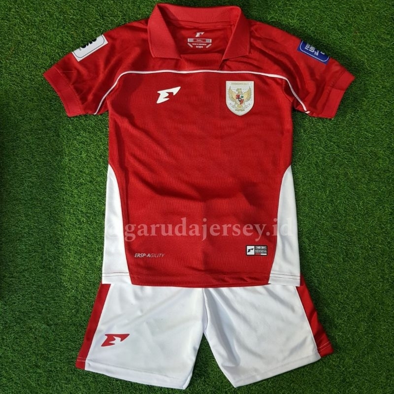 Jual Jersey Timnas Anak 2025 Home Baju Timnas Anak Fullpatch ...