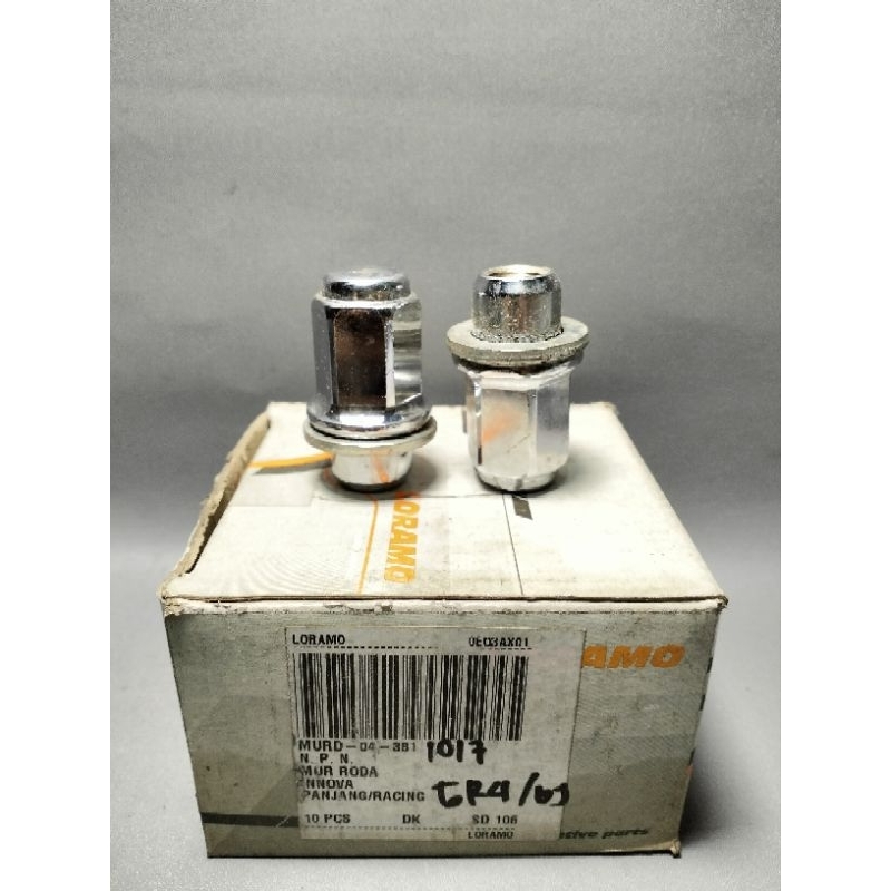 Jual mur racing mur roda innova pajero panjang N.P.N original loramo ...