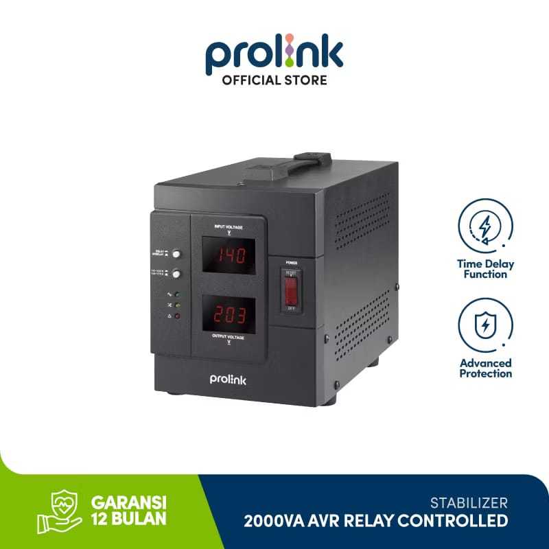 Jual Stabilizer PROLINK 2000 VA AUTOMATIC VOLTAGE | Shopee Indonesia