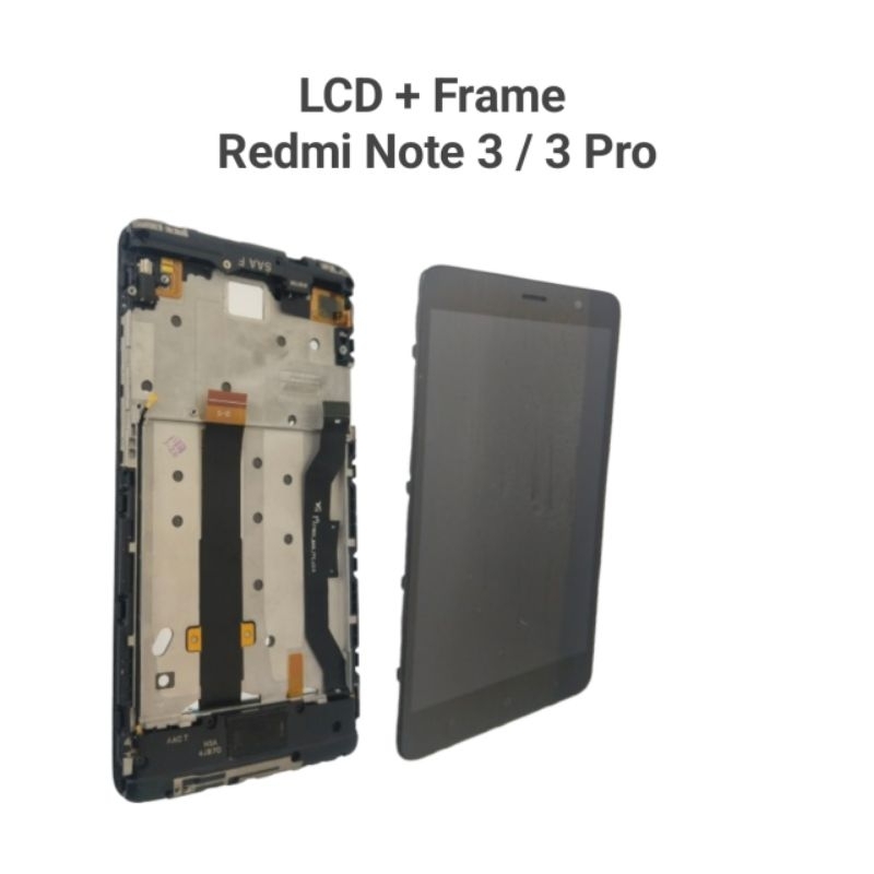 Jual LCD Xioami Redmi Note 3 / Note 3 Pro LCD Plus Bezel BERGARANSI ...