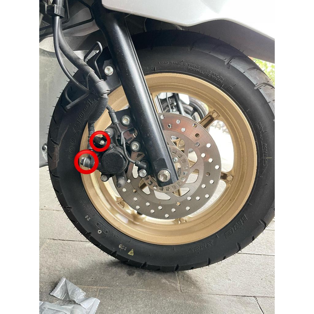 Jual BAUT BANJO + NEPEL KALIPER DEPAN ( 2 BAUT ) MODEL 2 KUNCI YAMAHA ...