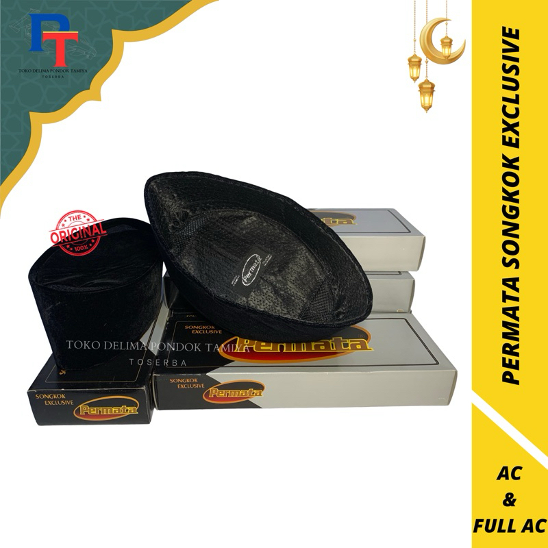 Jual Permata Songkok Exclusive AC & Full AC/ Peci Permata Exclusive ...