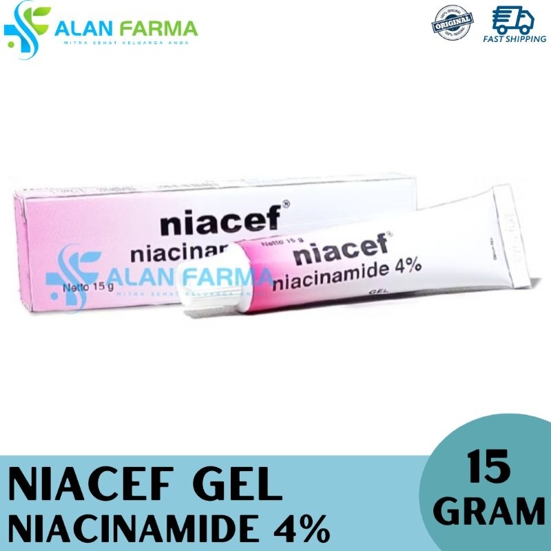 Jual Niacef Gel 15 gram | Niacinamide Gel | Shopee Indonesia