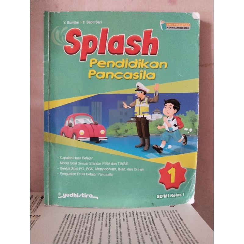 Jual buku splash matematika, splash ppkn/pendidikan pancasila kelas 1/I ...