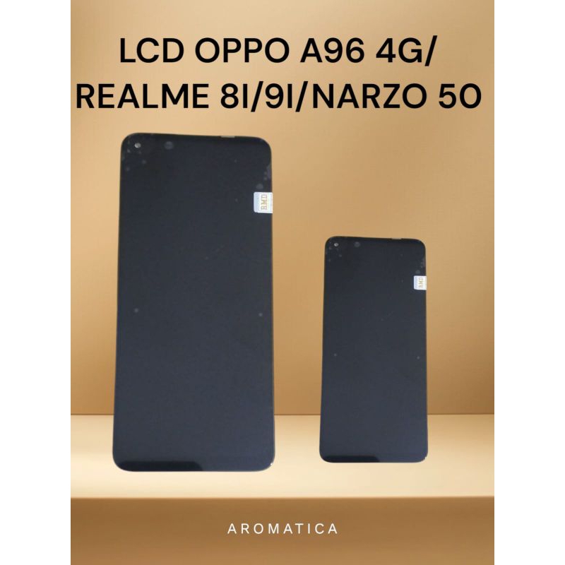 Jual LCD OPPO A96 4G/REALME 8i/9i TOUCHSCREEN FULLSET COMPLETE ORIGINAL | Shopee Indonesia